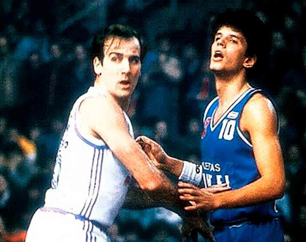 Dražen Petrović: 35 años de su debut con el Real Madrid - La Galerna