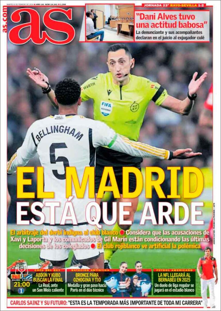 Antimadridismo: toda injusticia arbitral contra el Madrid es un acto de ...