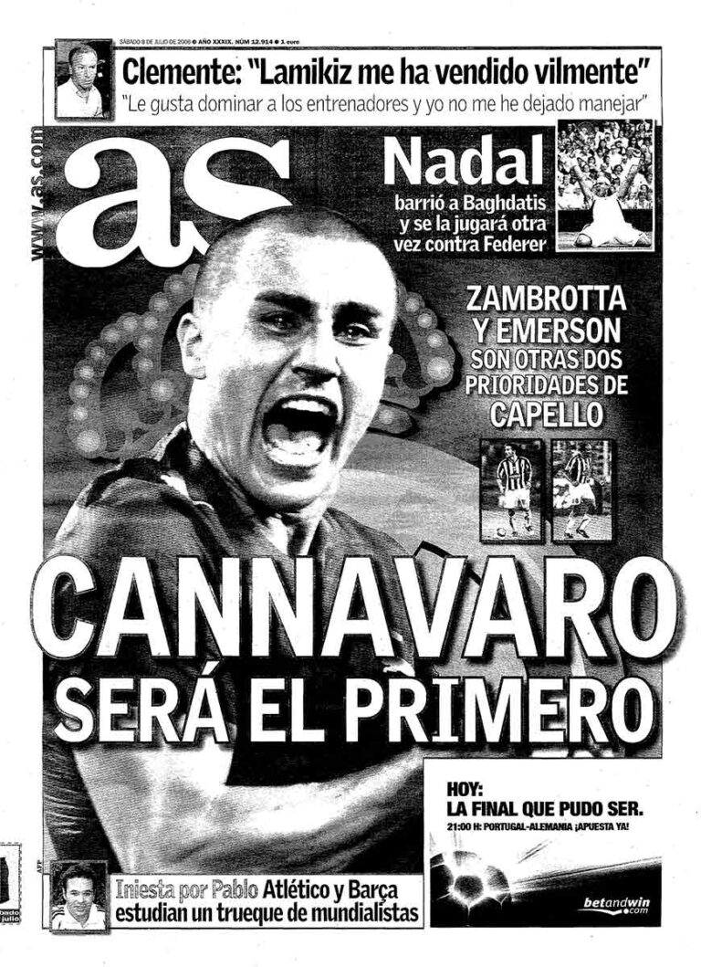 Fichajes de verano: Cannavaro - La Galerna